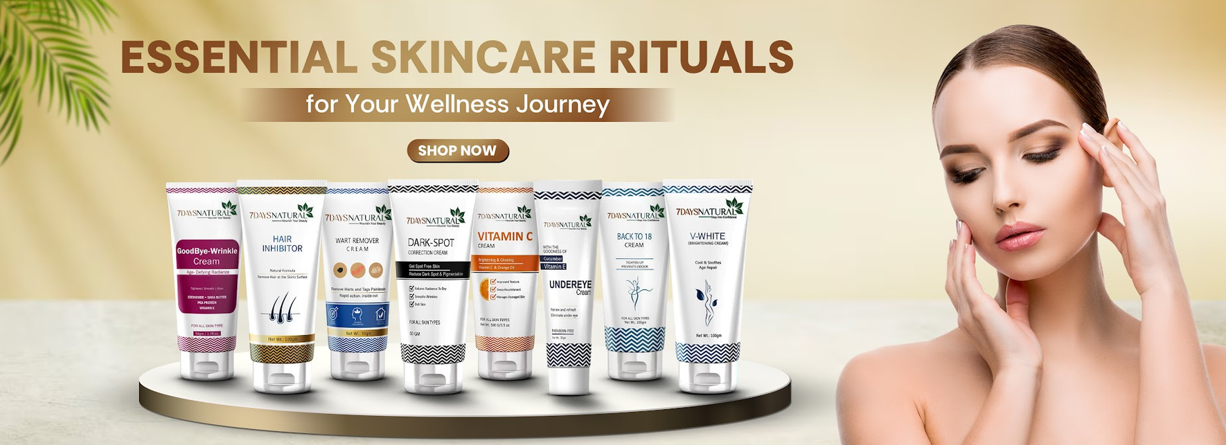 Cosmetic Skin Care Product Men and Women | 7Days Natural